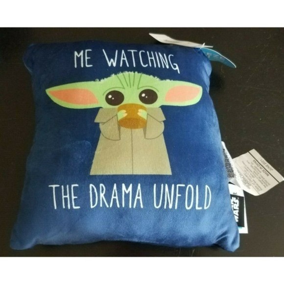 Star Wars | Accents | Star Wars The Mandalorian 1 Blue Cloud Pillow ...